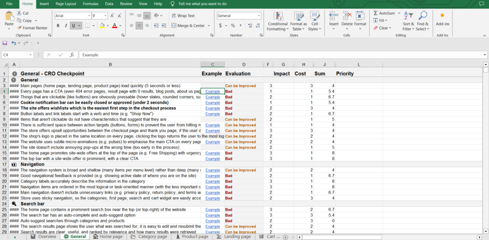 E Commerce Seo Checklist