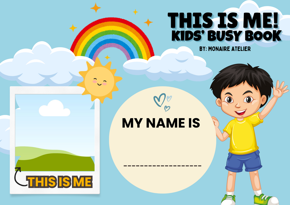 THIS IS ME! - Kids' Busy Books for Special Needs