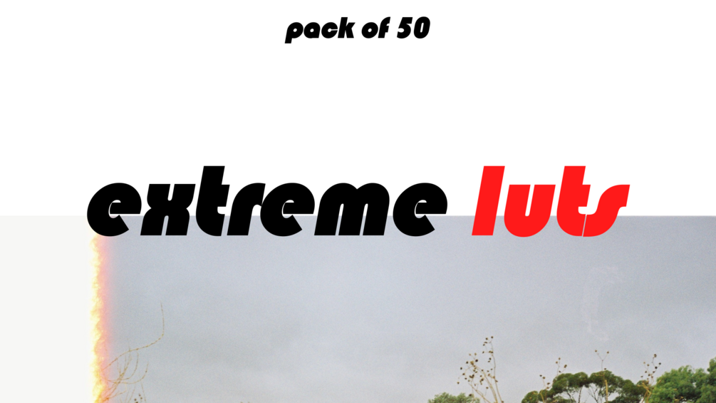 Extreme LUTs 1 (pack of 50)