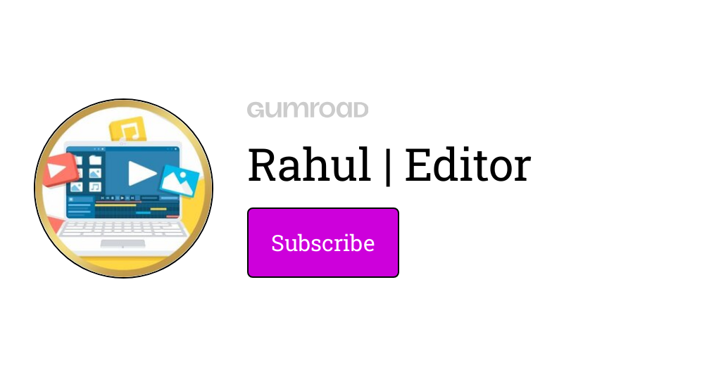 Rahul | Editor