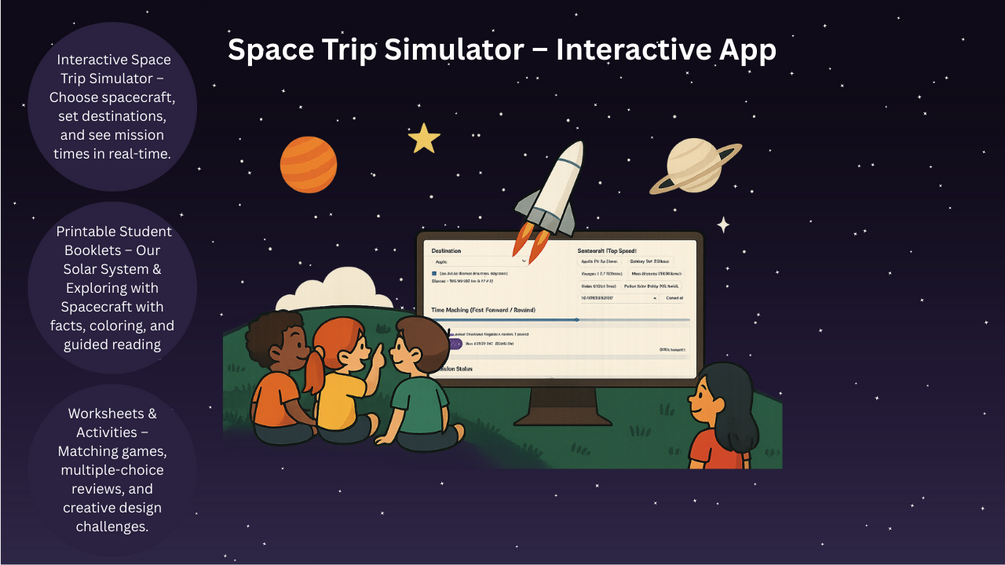 Space Trip Simulator – Interactive App