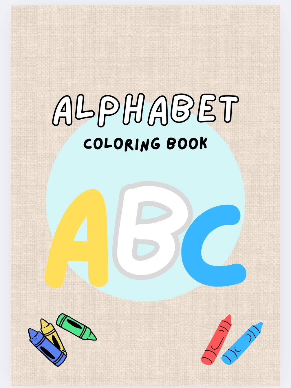 ALPHABET COLORING BOOK