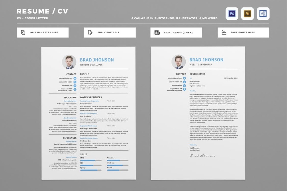 CV BRAD JOHNSON WLSQPS