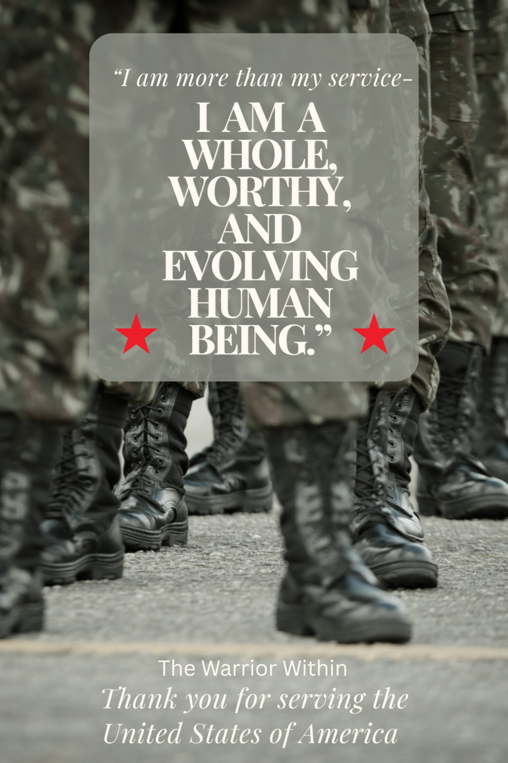 🎖️ Affirmation Cards for Veterans Theme: Strength. Honor. Healing. Purpose.