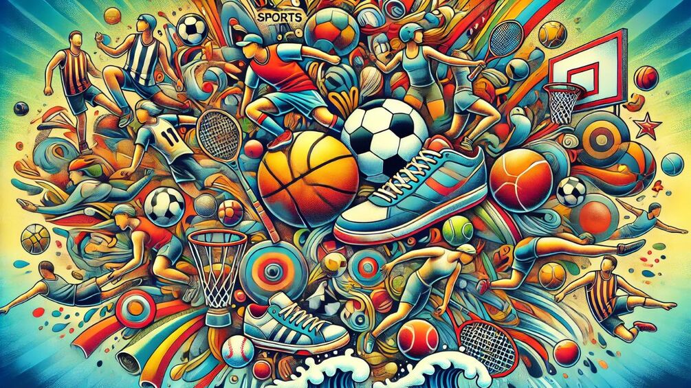 Sports Mania: Creative Sports Coloring Book