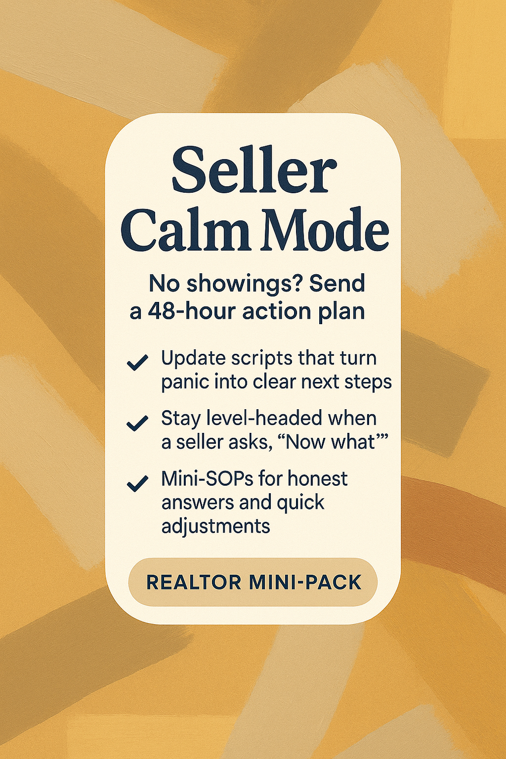 Seller Calm - Mini Pack