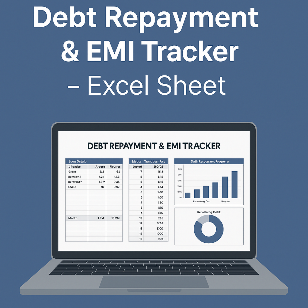 Debt Repayment & EMI Tracker – Excel Tool