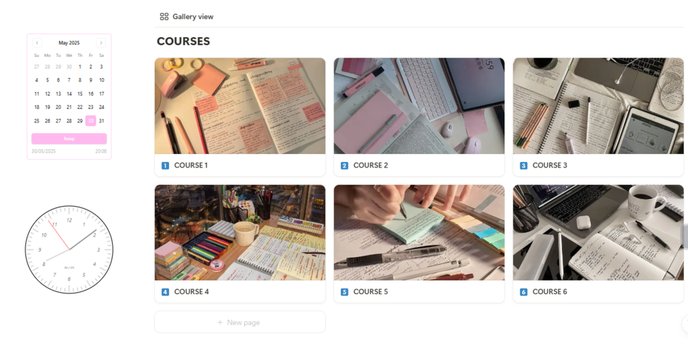 Notion Study Planner