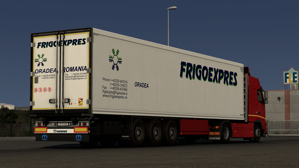 FRIGOEXPRES Combo skin. Volvo & Krone . ETS2