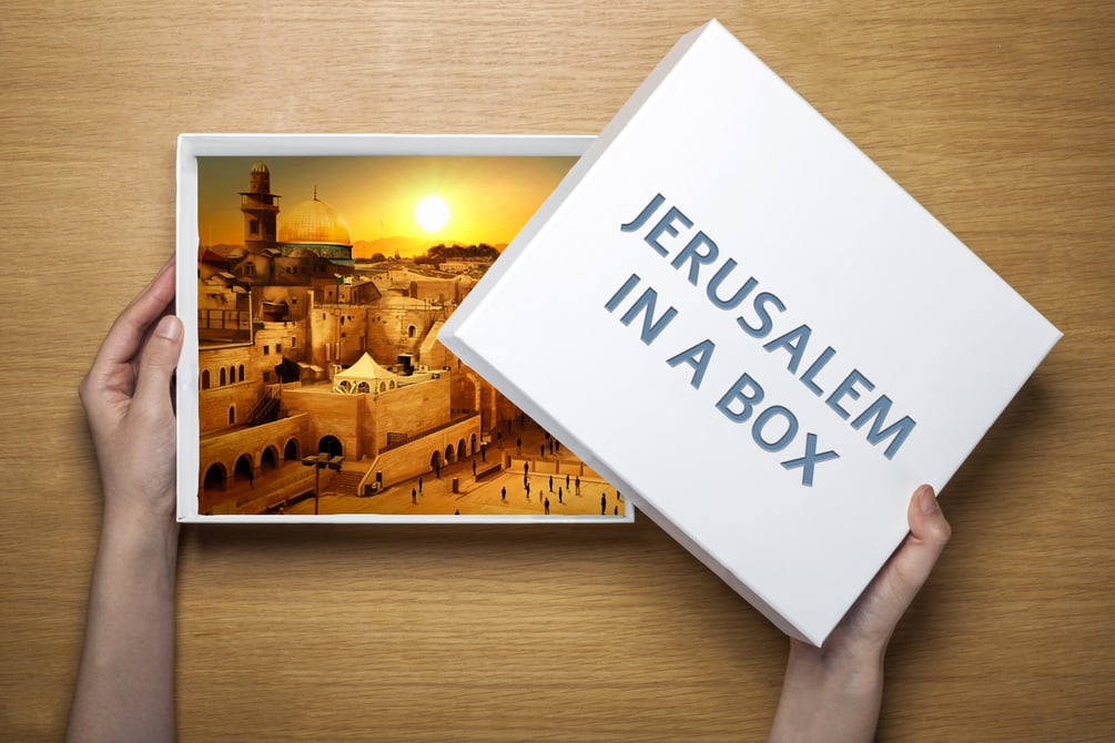 Send the GIFT of Jerusalem, in a BOX!