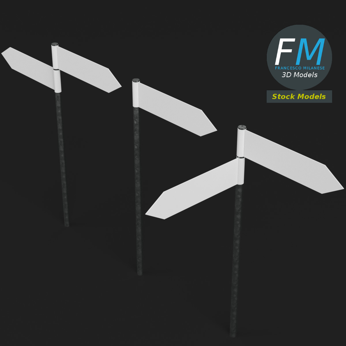 3D MODEL - Signposts
