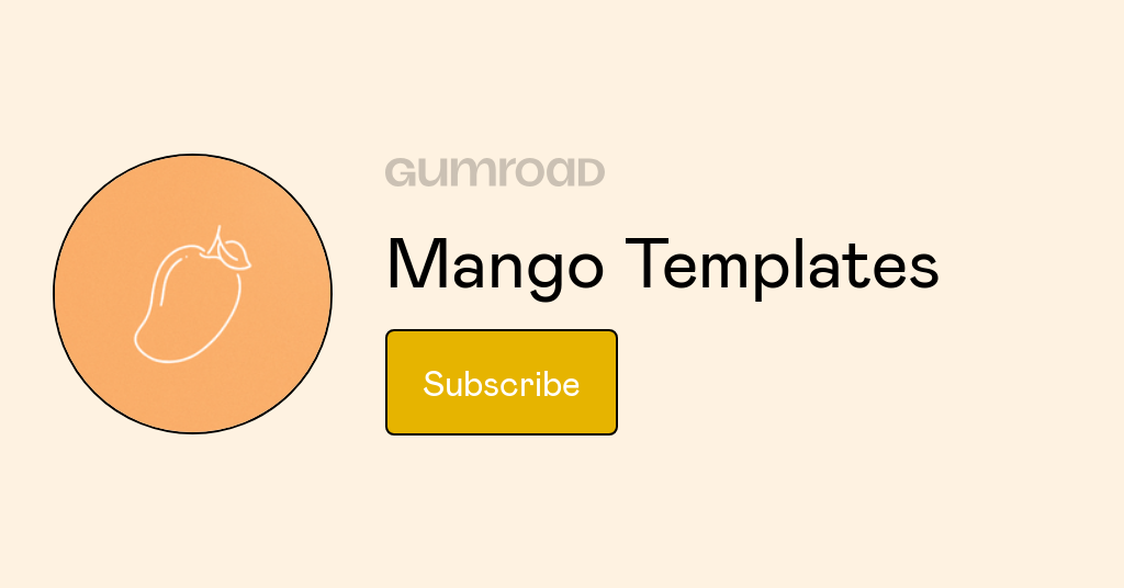 Mango Templates