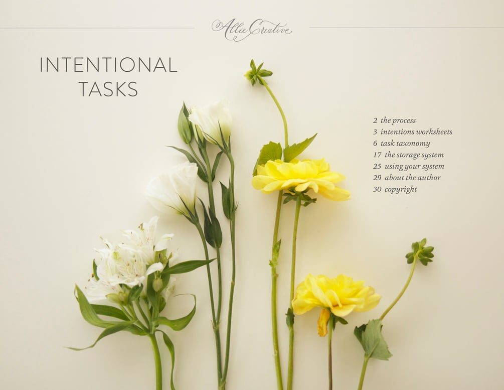 Intentional Tasks