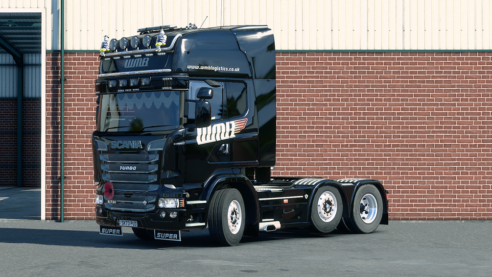 Ets2 Scania 6 series topline (rjl) WMB Logistics