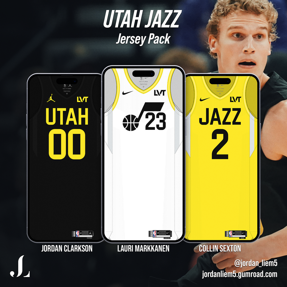 Utah Jazz Jersey Pack
