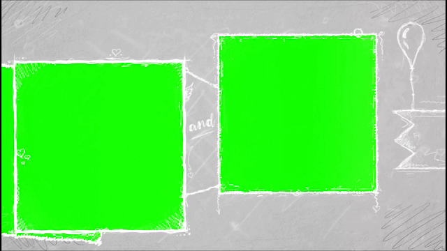 Events Photo Ink Transition Green Screen