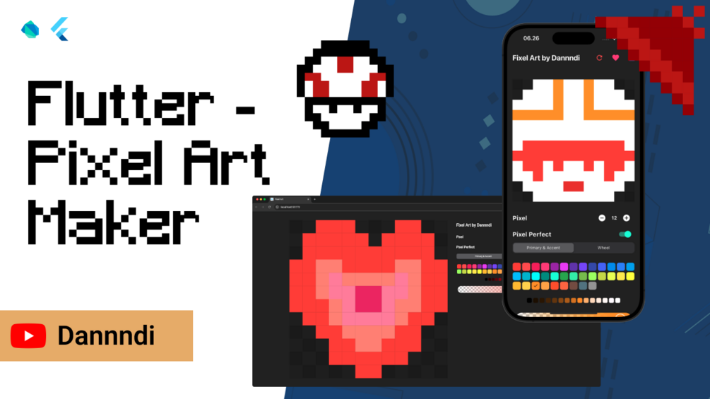 Flutter - Pixel Art Maker