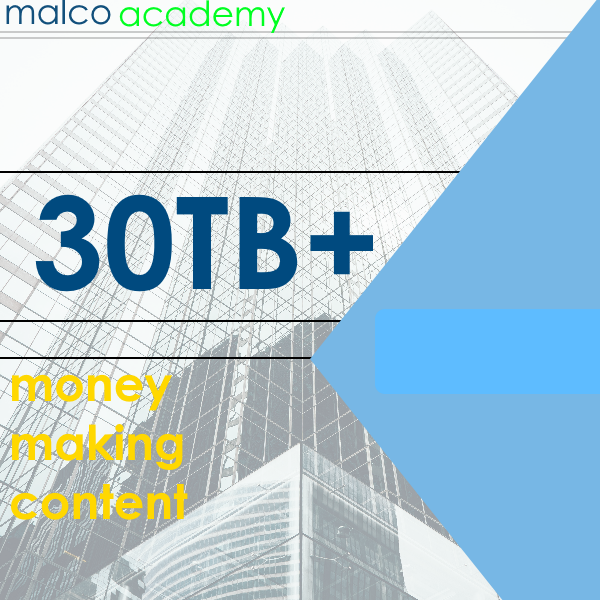 30TB+ Money-Making Resources Package, Entrepeneur Courses.