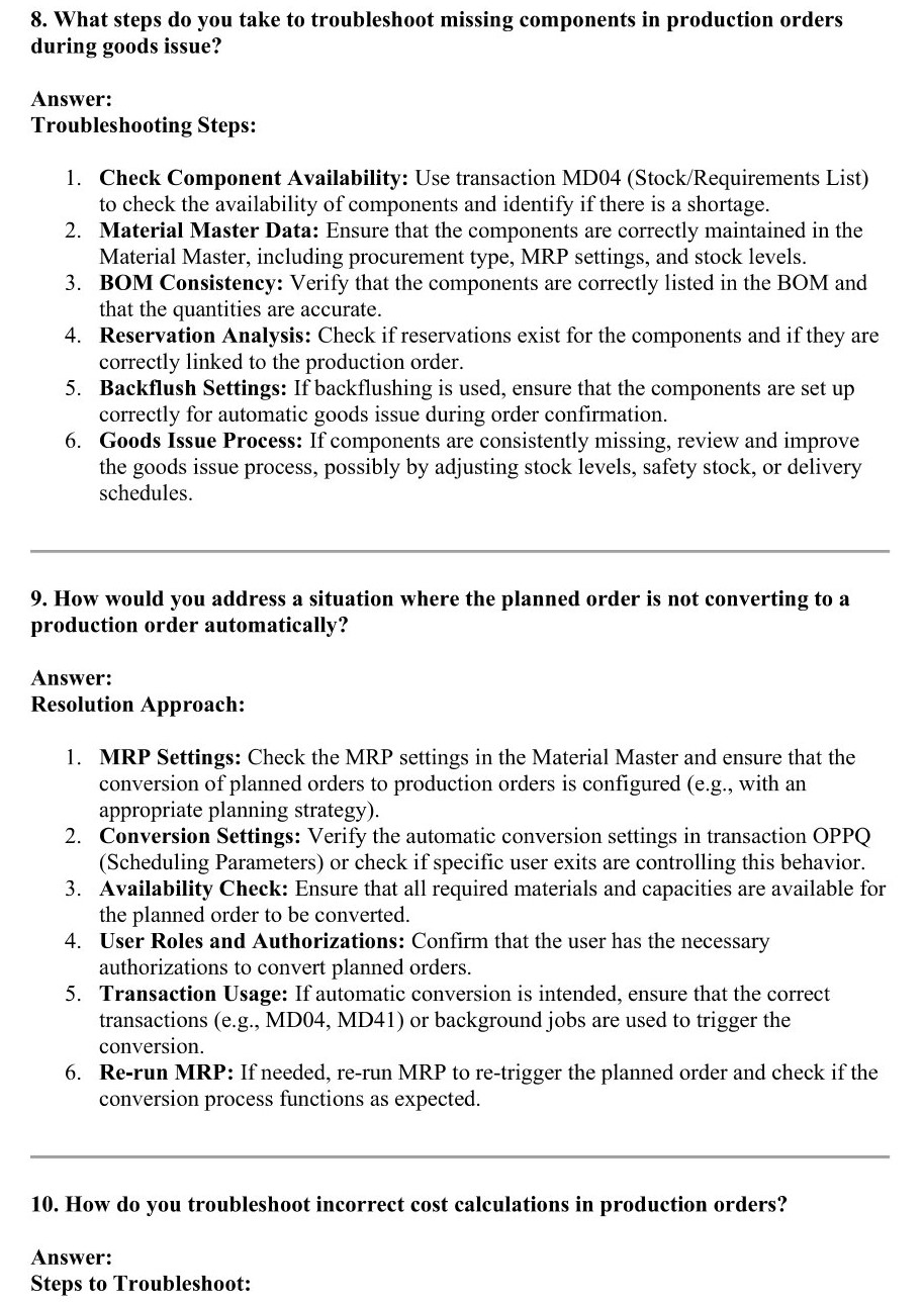 8 PDFs containing ALL Types of Most Asked Interview Q&A (Scenario-Based ...