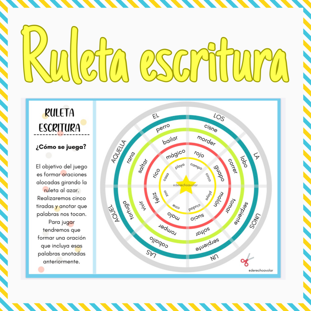 Ruleta escritura
