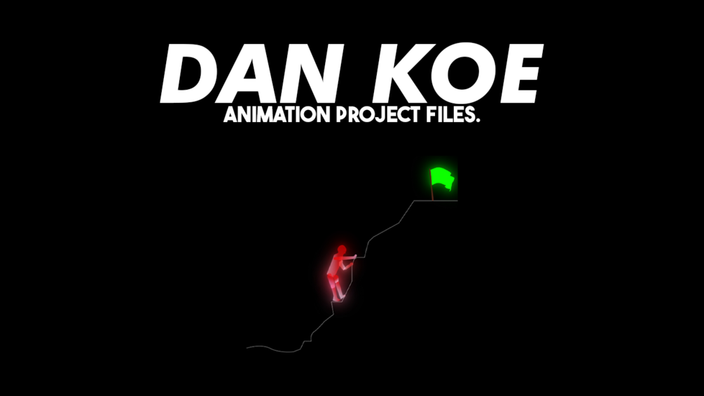 Dan Koe animation. Project Files + Illustator Frames