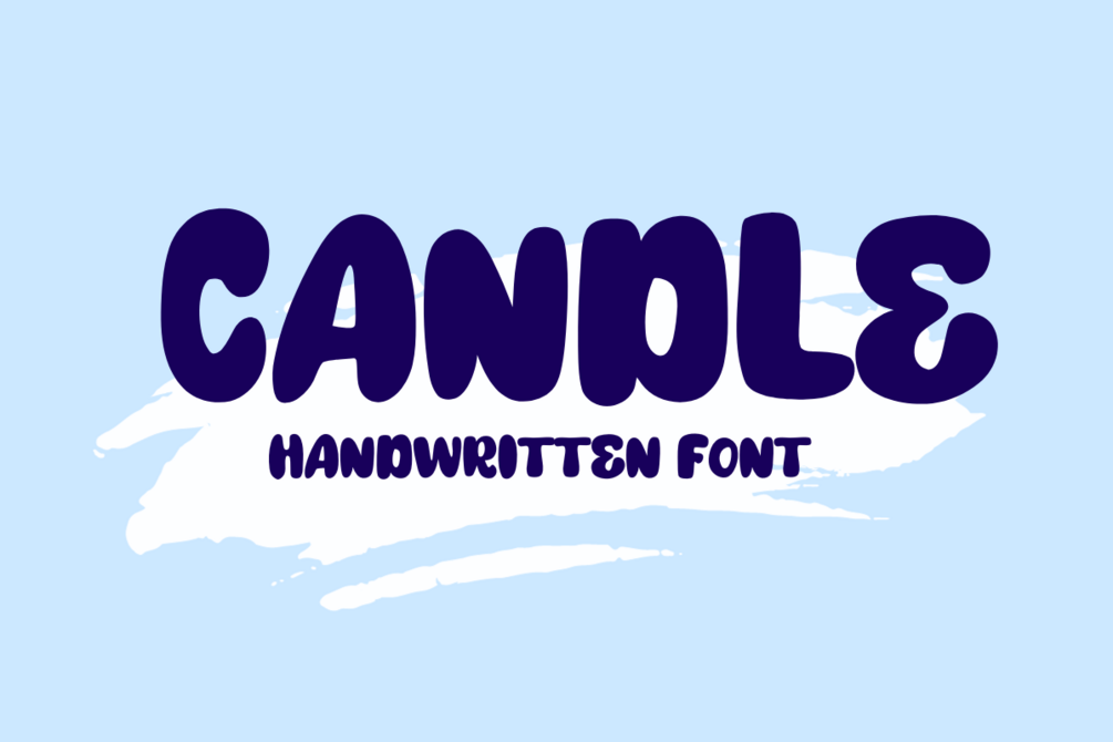 CANDLE | Handwritten font