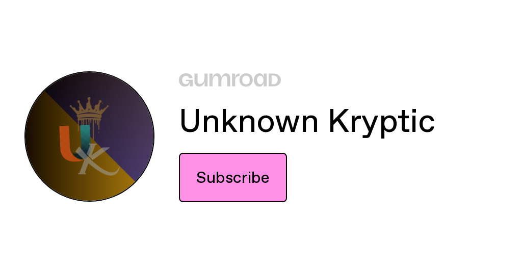 Unknown Kryptic