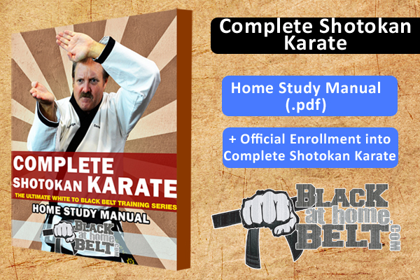 Complete Shotokan Karate Home Study Manual + Enrollment