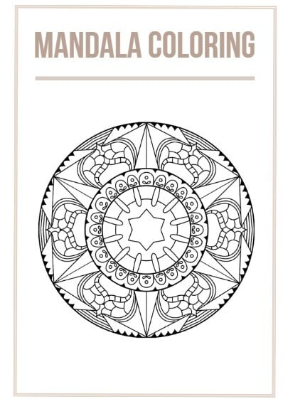 Mandala Coloring