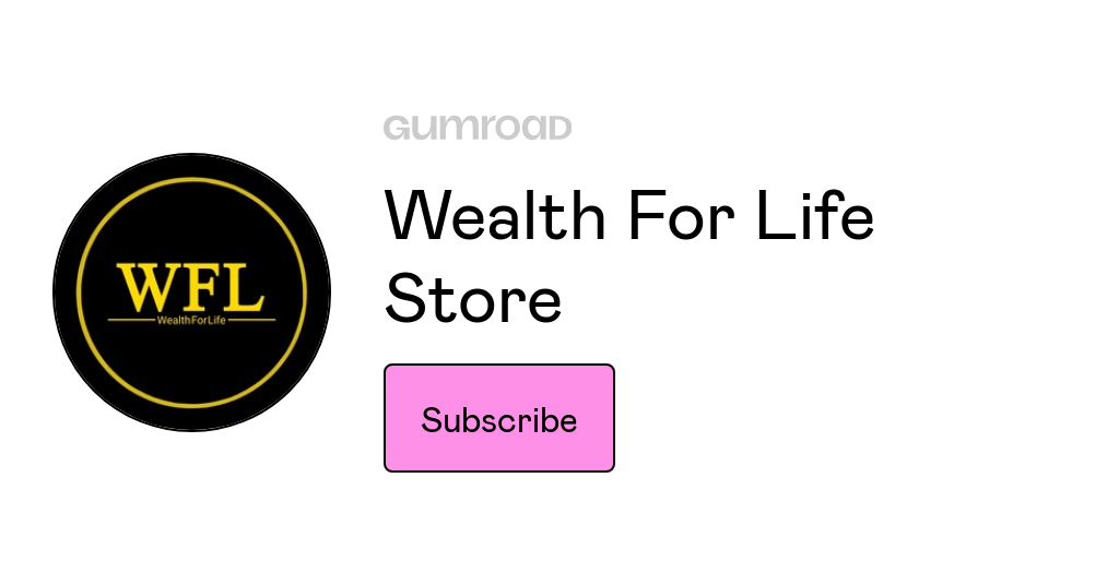 Wealth For Life Store