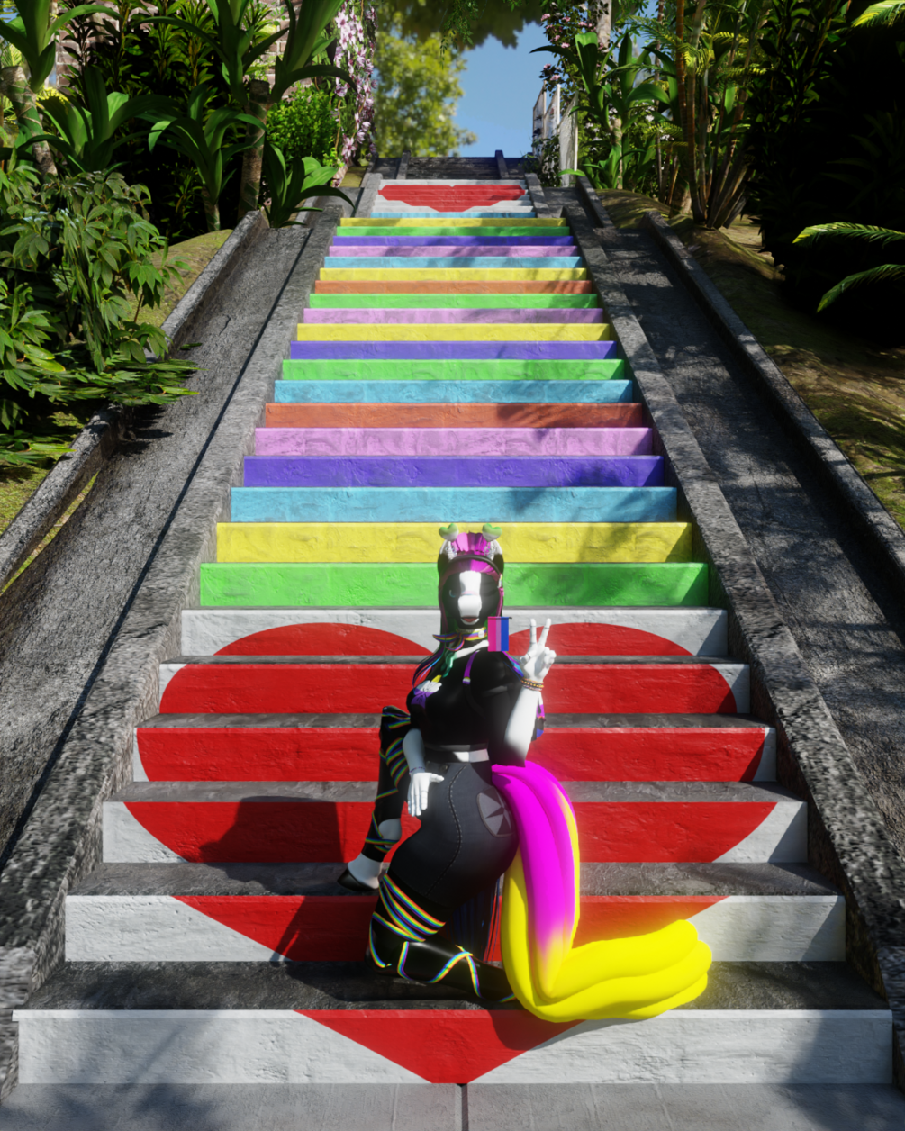 Mirage (Pride avatar, SFW, Full-body tested, Gogo Loco)