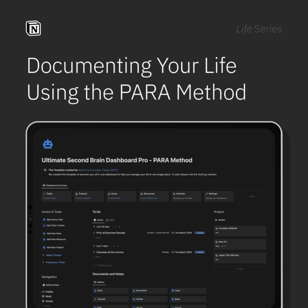 Notion for Everyday Things