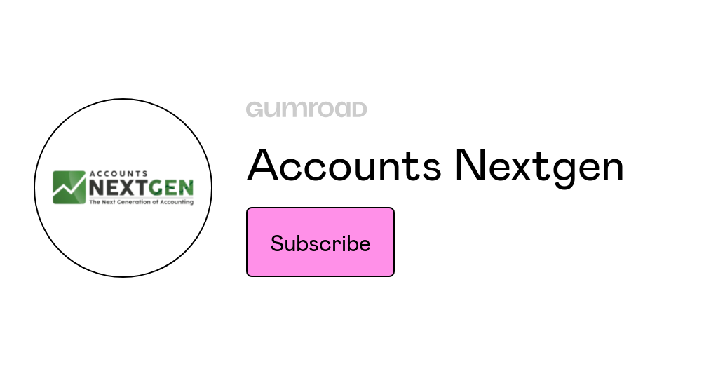 Accounts Nextgen