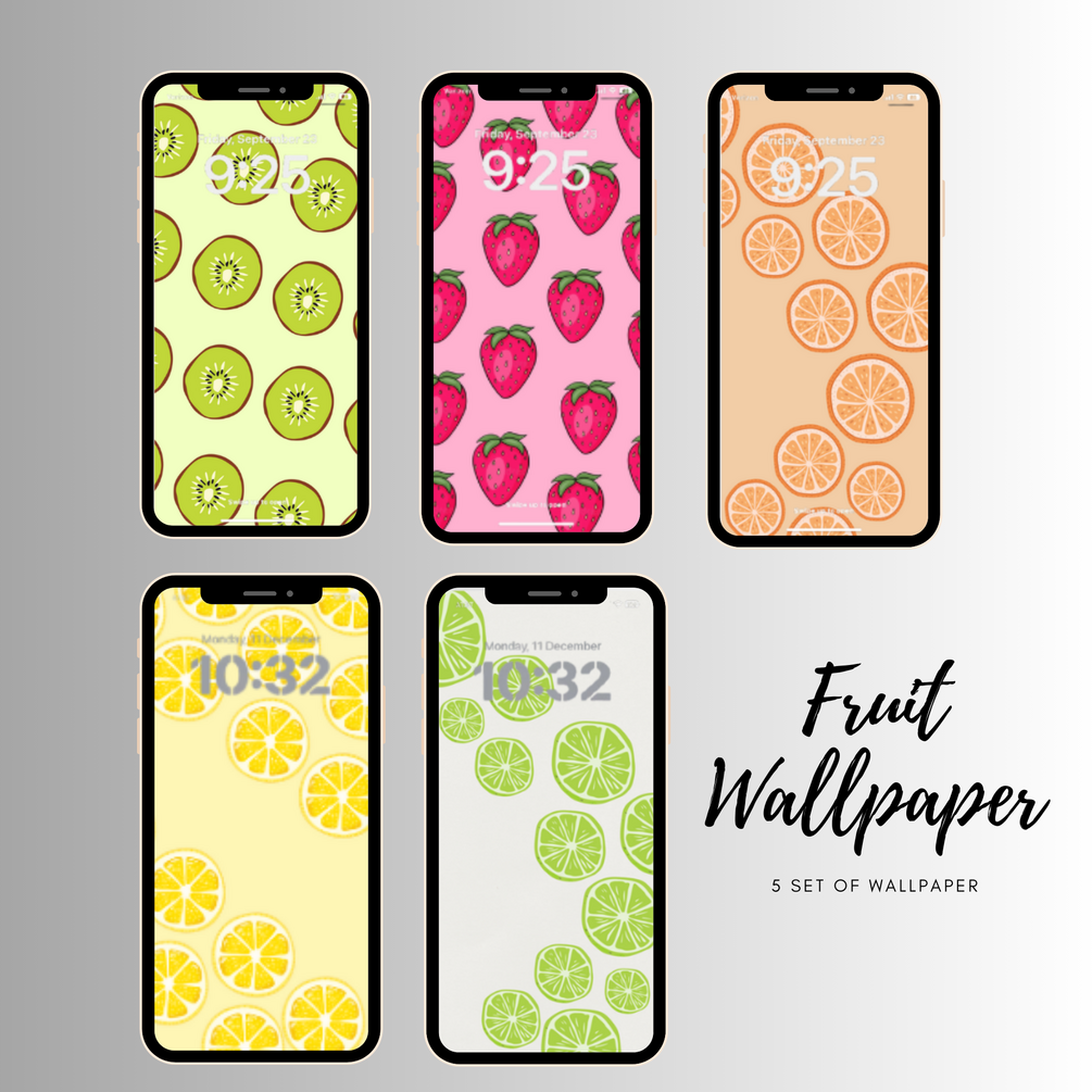 Zesty Fruit Phone Backgrounds