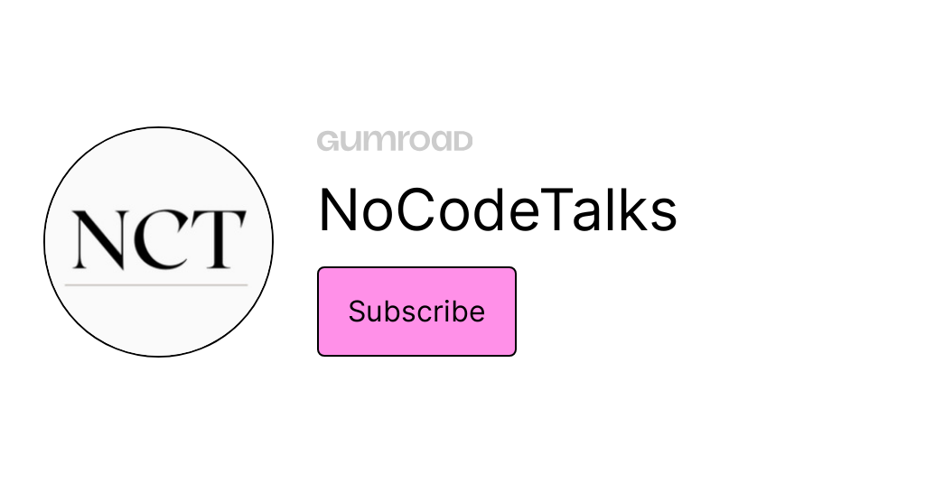NoCodeTalks