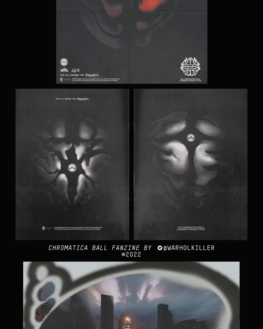CHROMATICA BALL Tour Fanzine + Posters - DIGITAL DOWNLOAD