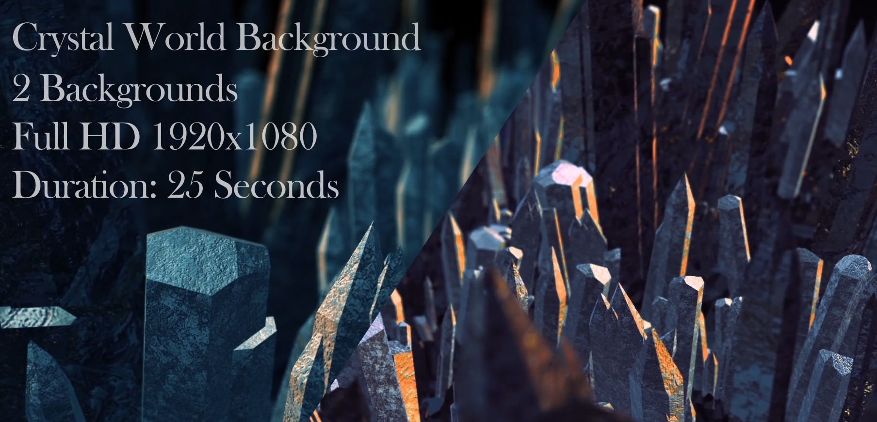 Elevate Your Visuals with our Crystal Shards Background Pack - Limited ...