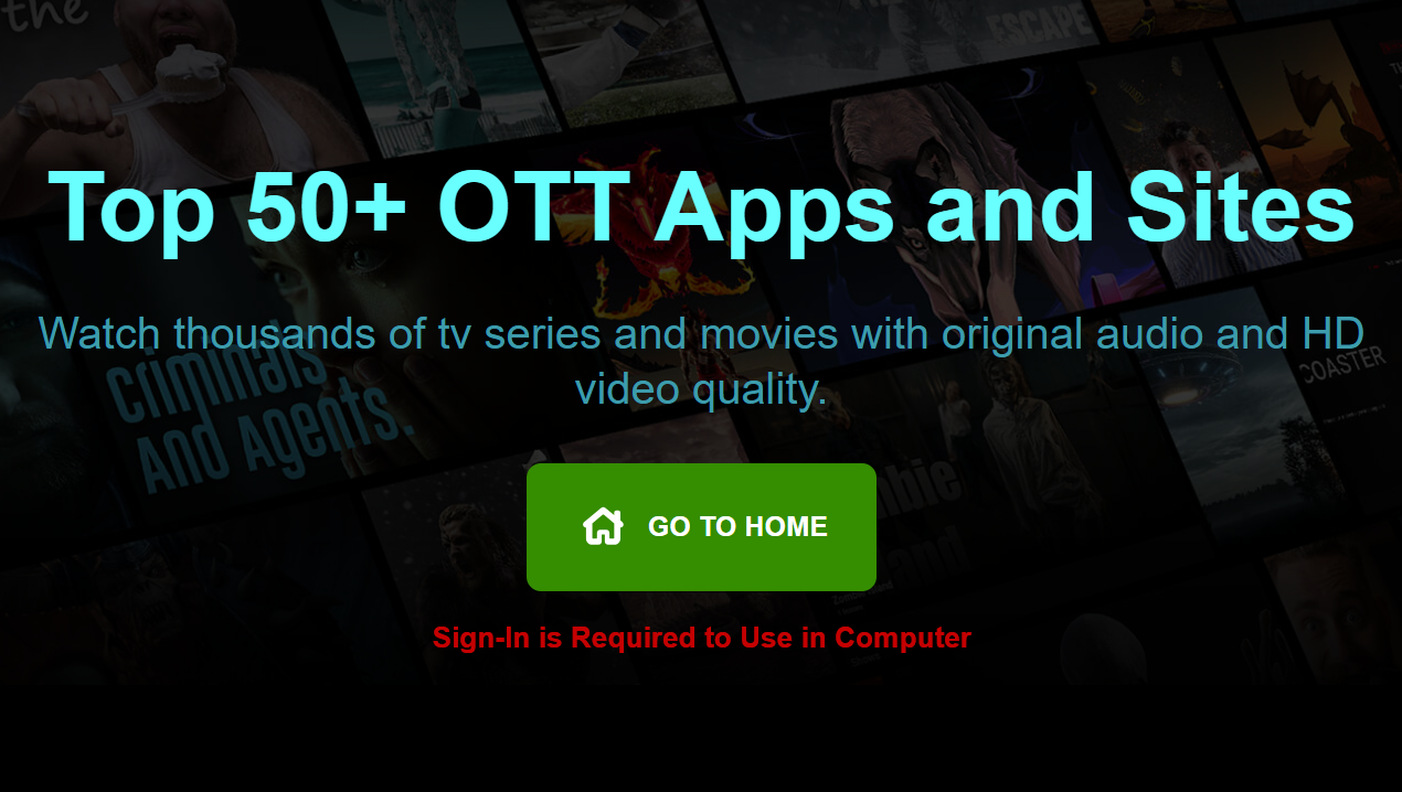 Top 50+ OTT Apps and Sites for Free to Watch