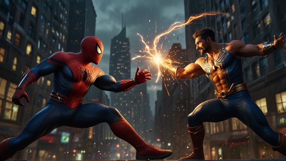 🕷️ Epic Clash: Spider-Man vs. Kraven the Hunter! 🏹