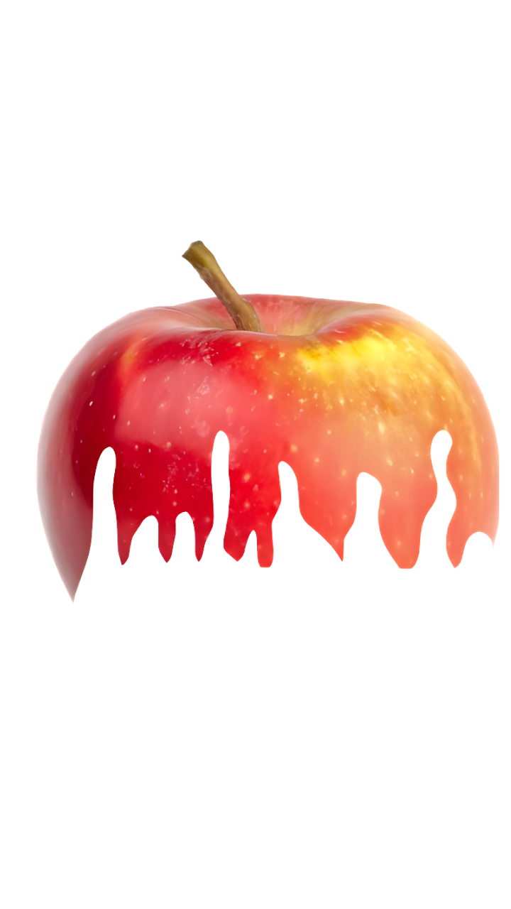 Melting Apple Surreal Art Design