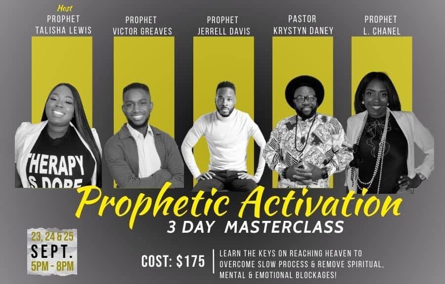 Prophetic Activation Masterclass