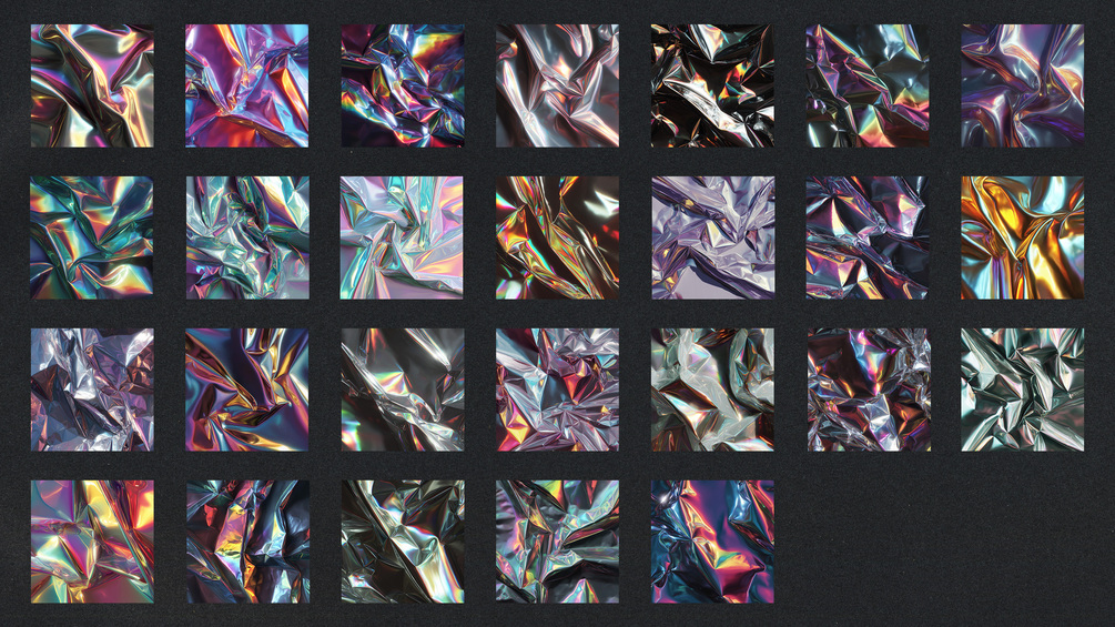Chroma Reflections – Foil Textures Pack Vol.2