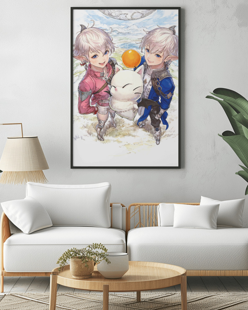 Final Fantasy XIV Printable Art Bundle: A4 Collection