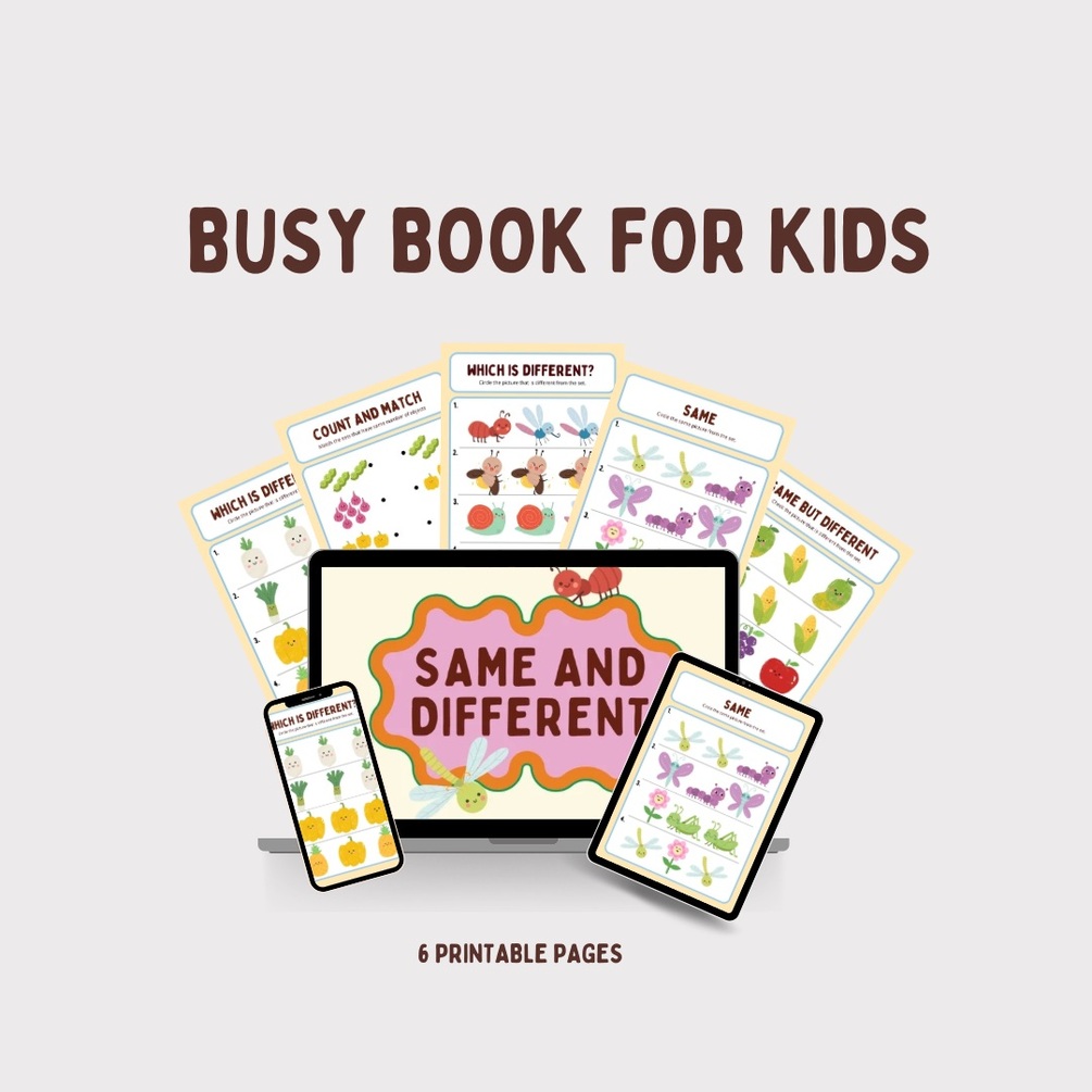 Busy Books for Kids