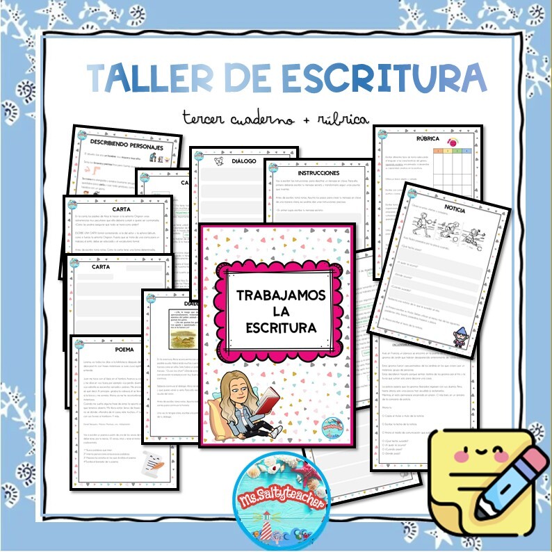 LENGUA: Taller- cuaderno de escritura III