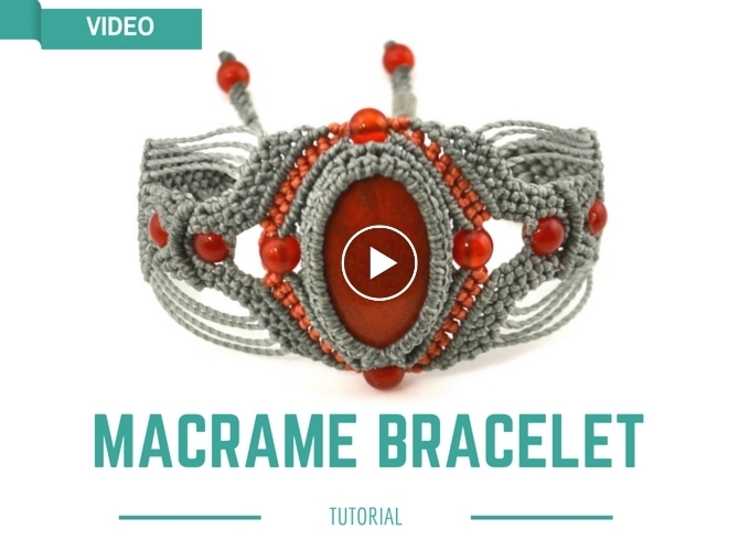 Macrame Bracelet Tutorial Video
