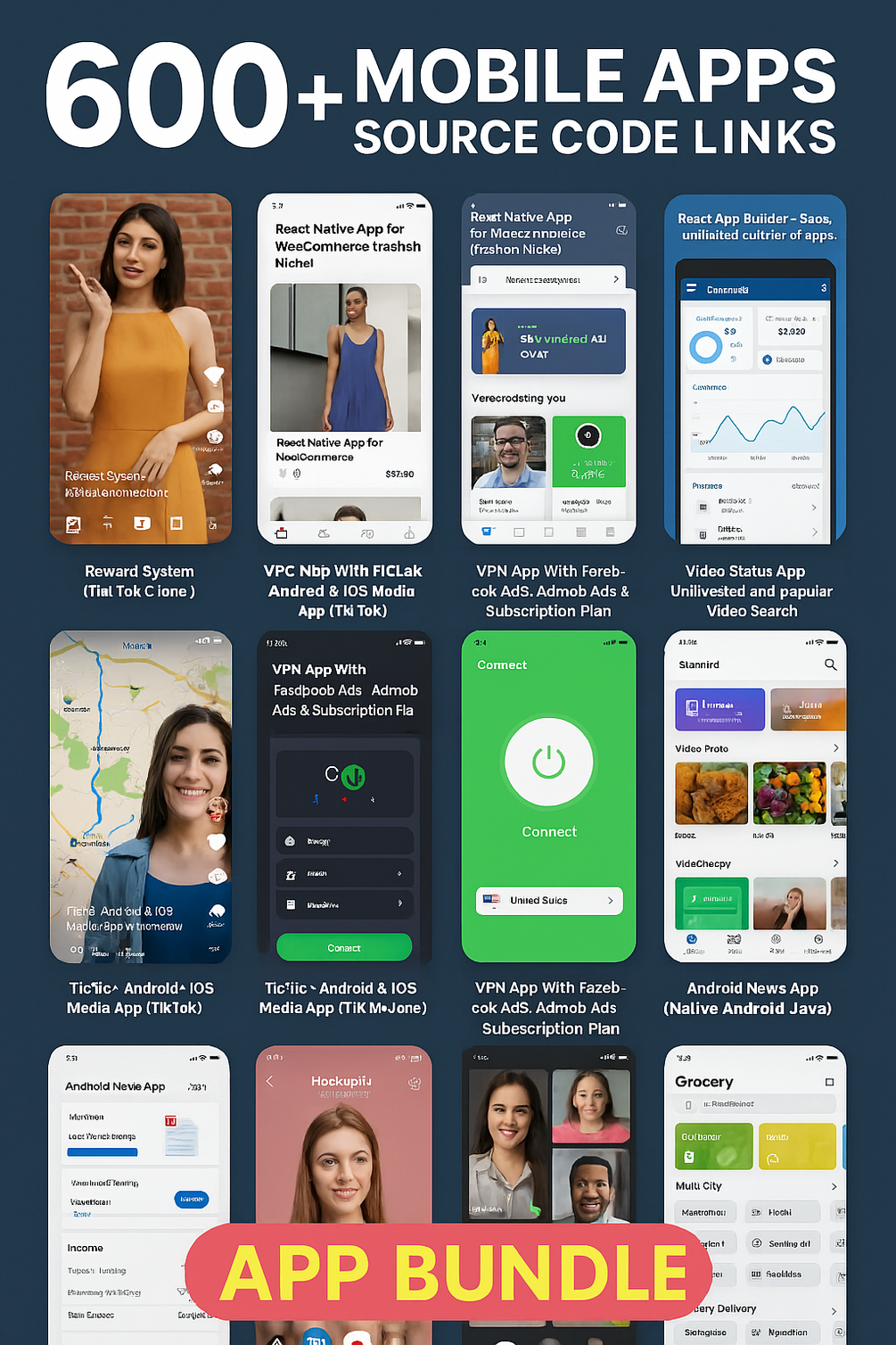 600+ Mobile Apps Source Code Links – The Ultimate Developer Bundle 2025