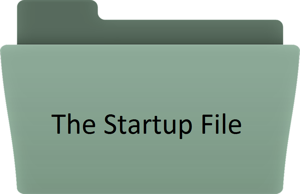 The Startup File