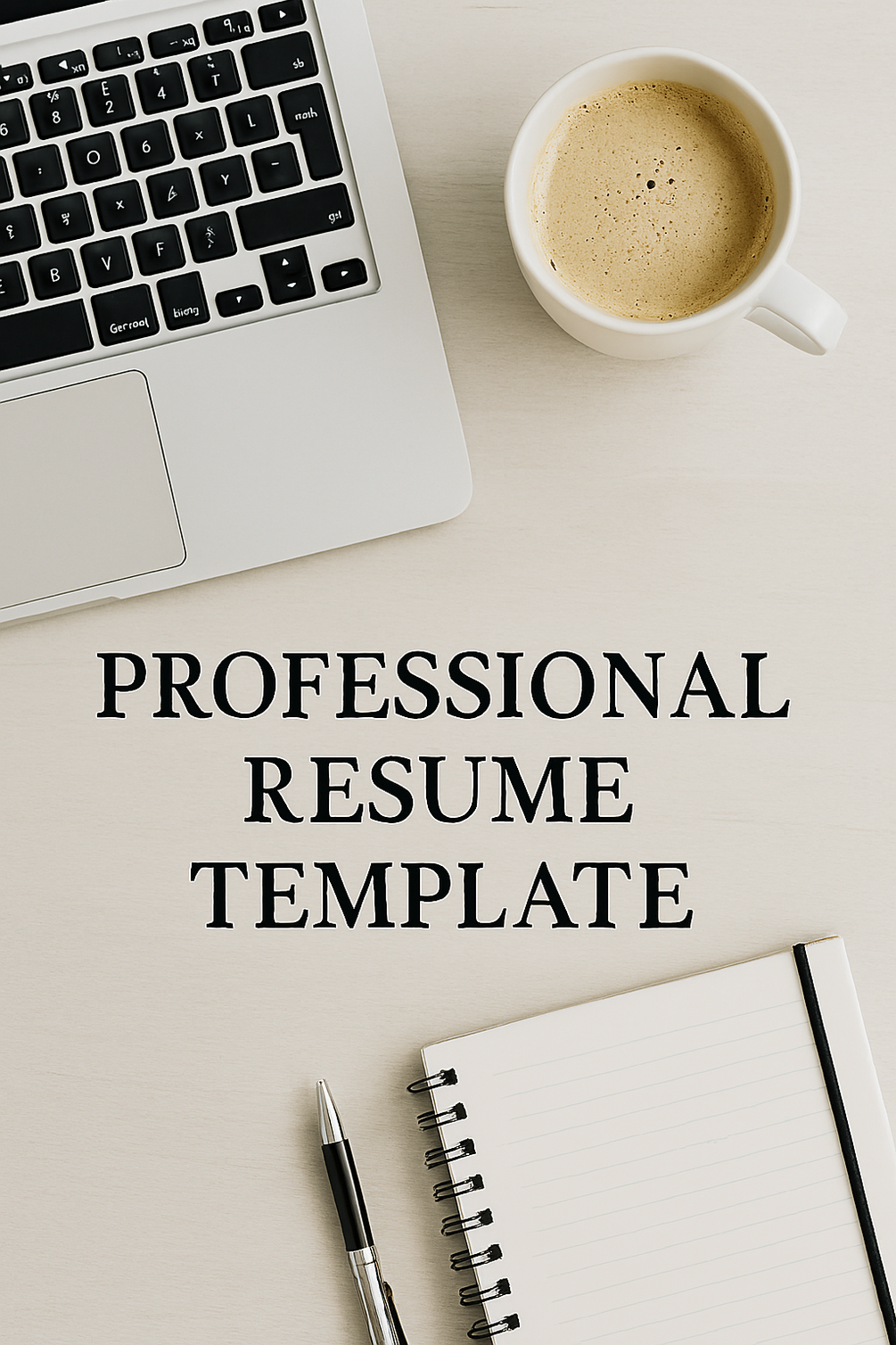 Professional ATS-Friendly Border Box Resume Template – A4 & US Letter