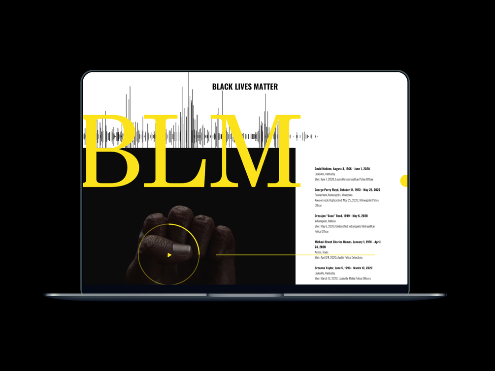 BLM - Website Template